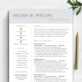 Customize Resume Template Borders and Lines in Microsoft Word – The Art ...