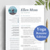 Yoga Teacher Resume Template, Yoga Instructor CV Template, Fitness CV ...