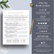 ATS Friendly Resume CV Template, ATS Curriculum Vitae (Application Tra ...