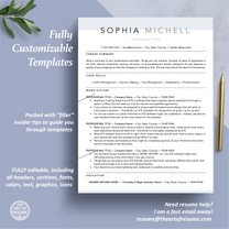 ATS-Friendly Compatible Resume Template | Executive Professional CV Re ...