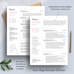 Student Resume Template Bundle | Cover Letter Template – The Art of Resume