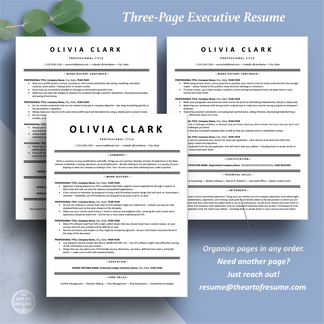 ATS Friendly Resume Template Bundle | Free Resume Writing Guide – The ...