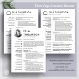 Resume Bundle for Realtor, Interior Design, House CV – The Art of Resume