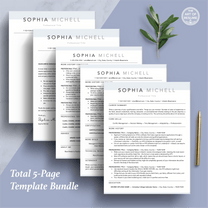 ATS-Friendly Compatible Resume Template | Executive Professional CV Re ...